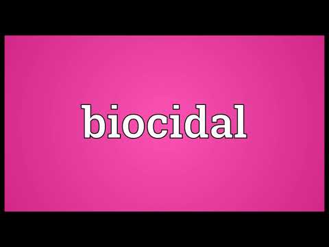 Biocidal Meaning