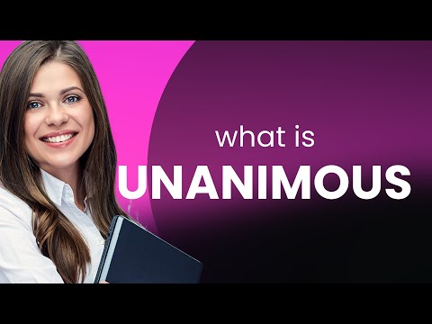 Unanimous: A Simple Guide to a Powerful Agreement