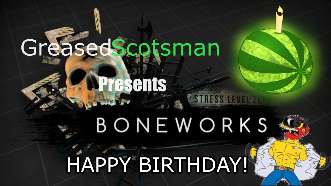 Thank you, Stress Level Zero! (Happy Birthday, Boneworks!)