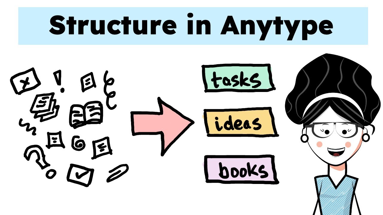 Anytype space a mess? Try organizing with Types