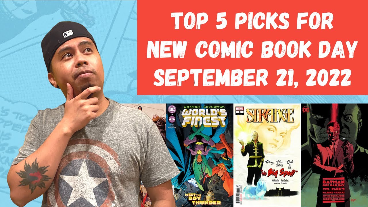 Top 5 Picks for New Comic Book Day - September 21, 2022