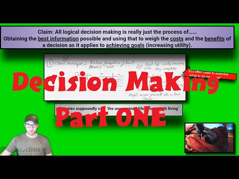 Decision Making Techniques Part 1