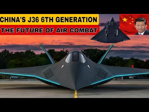 CHINA'S J36 6TH GENERATION FIGHTER JET FIRST Time THE GAME CHANGER 2025