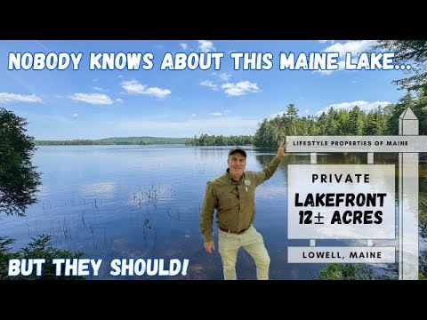 Private Lakefront Land for Sale | Maine Real Estate