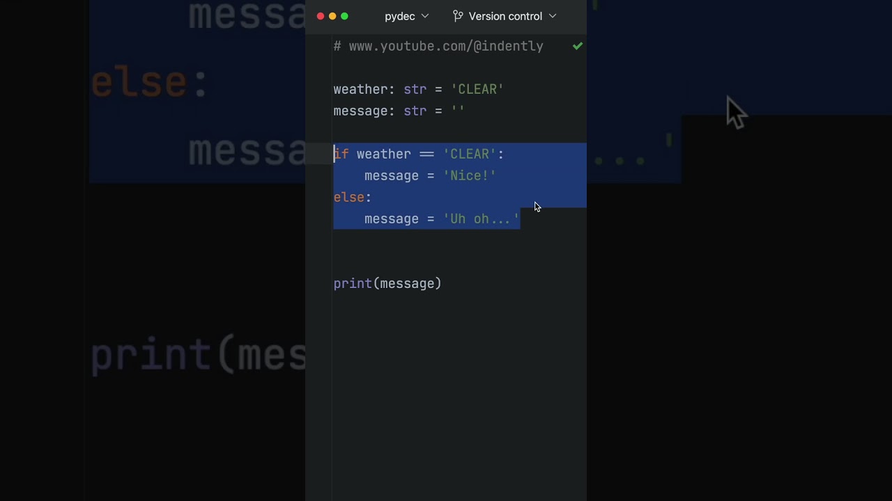 Turn 4 Lines Of Code Into 1 With THIS Python Syntax