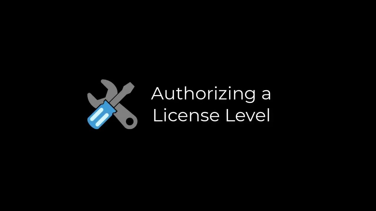 Authorizing A Software License
