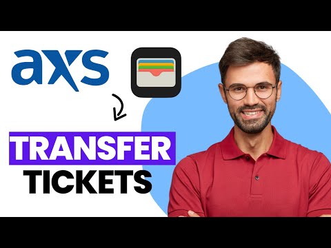 How to transfer AXS tickets to apple wallet (Best Method)