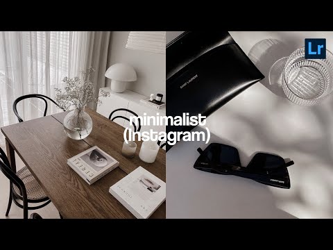 Minimalist preset | instagram feed | lightroom presets free download