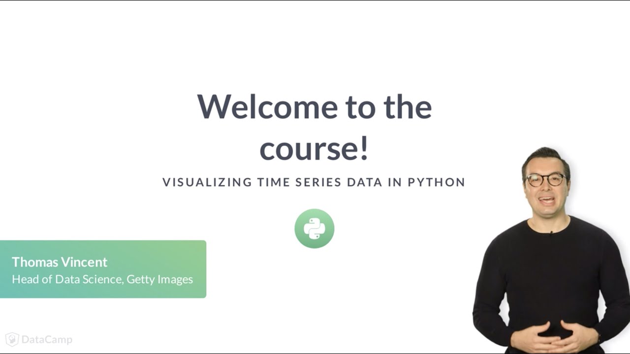 Python Tutorial: Visualizing Time Series Data in Python | Intro
