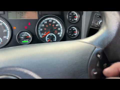 How to access 2017 Freightliner Cascadia fault code menu for active codes without Detroit scan tool
