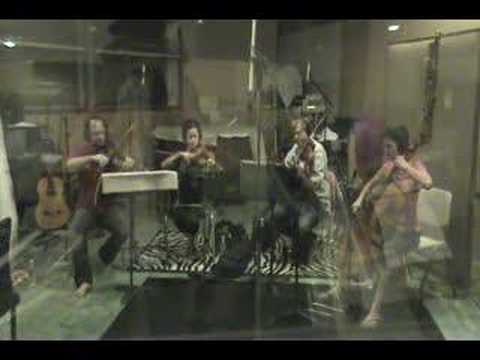Paul Waters with Honolulu Symphony players at Audio Resource