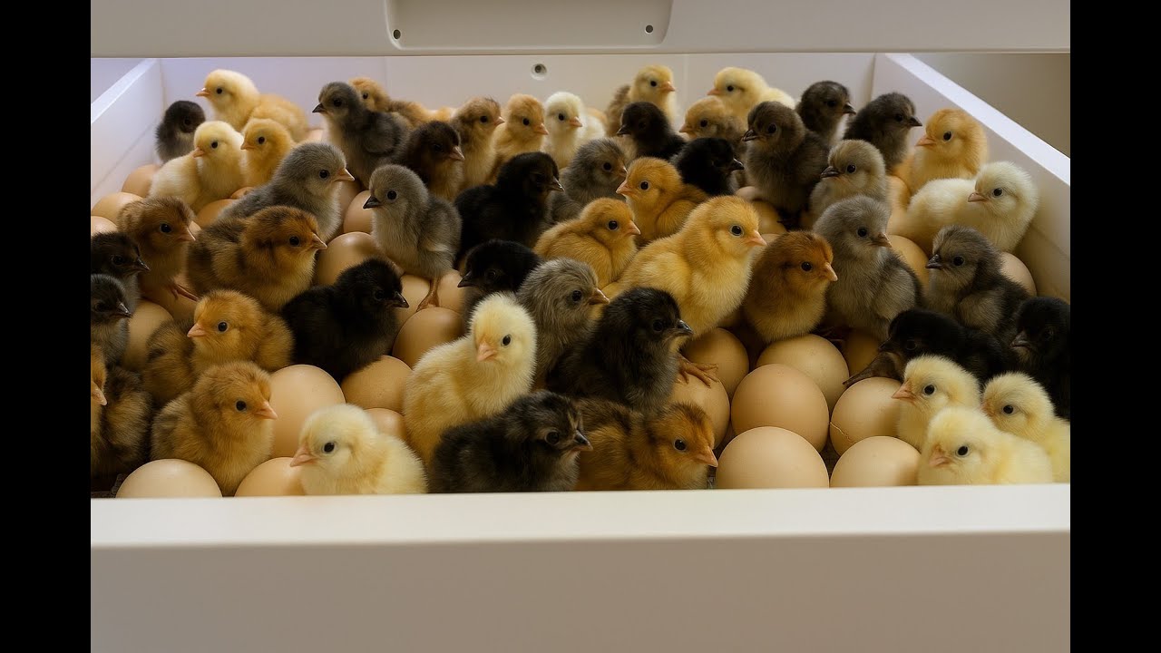 21 Days. 120 Eggs. Watch the Moment They Finally Hatch! 🐥