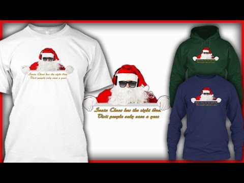 Music Lover Christmas T Shirts Christmas funny t shirt Santa Claus T shirts