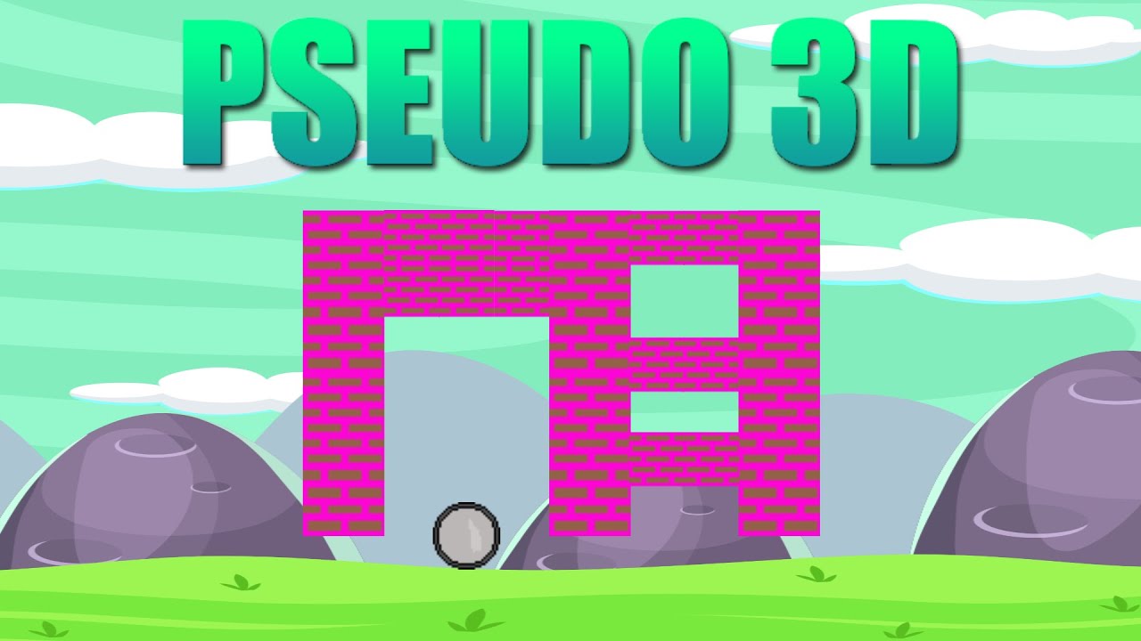 GDevelop pseudo 3d