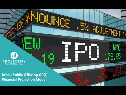 Initial Public Offering (IPO) Financial Projection Model