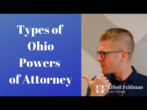 Types of Ohio Powers of Attorney