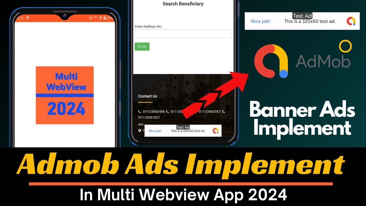 How to create an Admob Banner Ads in Fragment Layout in Android Studio