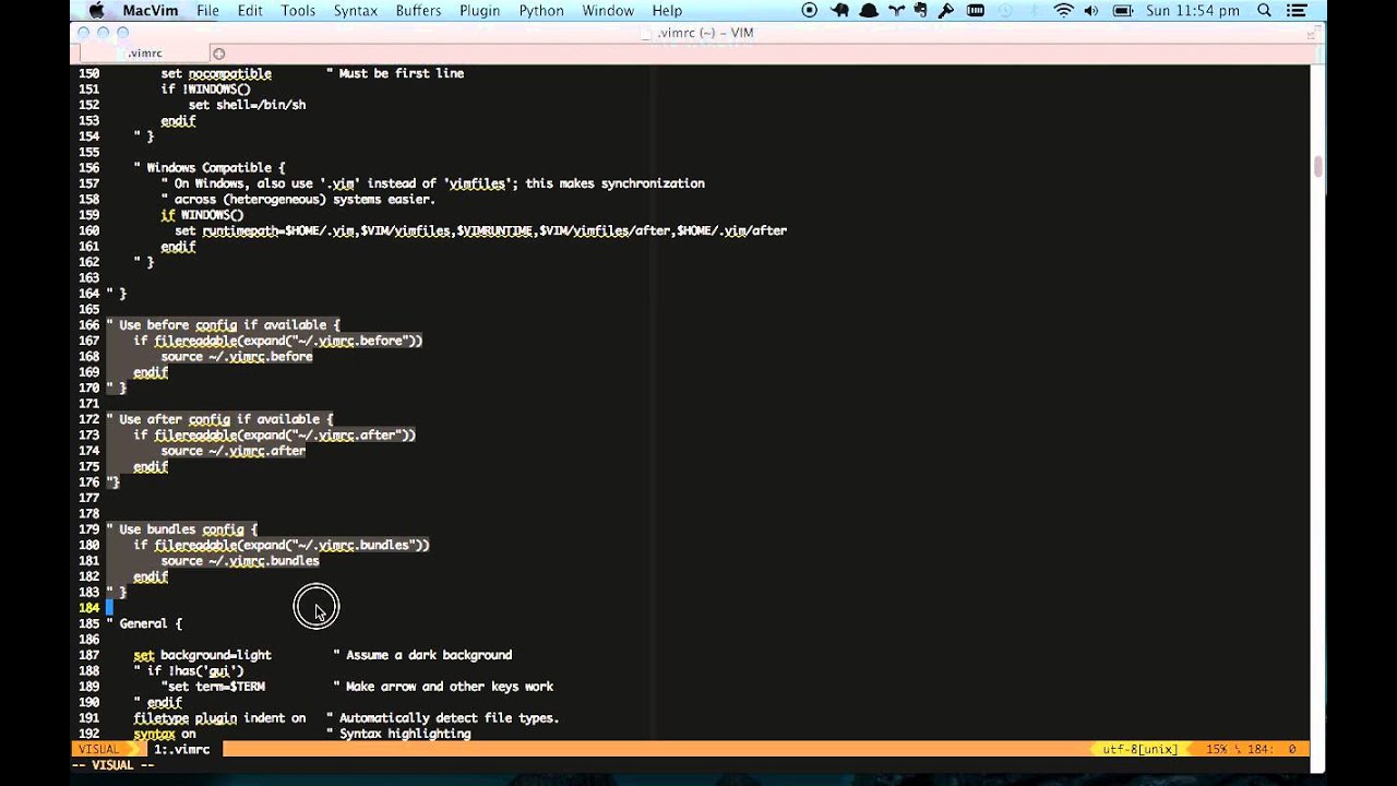 My Vim Setup For Python/Django and JS development