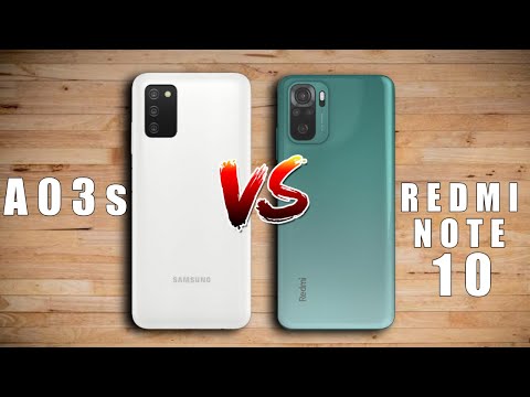Samsung Galaxy A03s vs Redmi Note 10