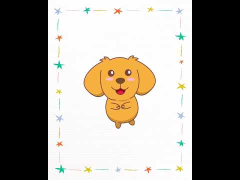 #short I will animate cute animal gif animation and loop animation