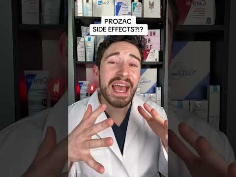 PROZAC SIDE EFFECTS ⚠️ #pharmacist #pharmacy #prozac #depression #mentalhealth #sideeffects #shorts