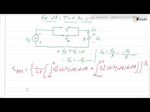 Demystifying Single Phase Full Wave AC Voltage Controller With R Load - GATE Power Electronics ...