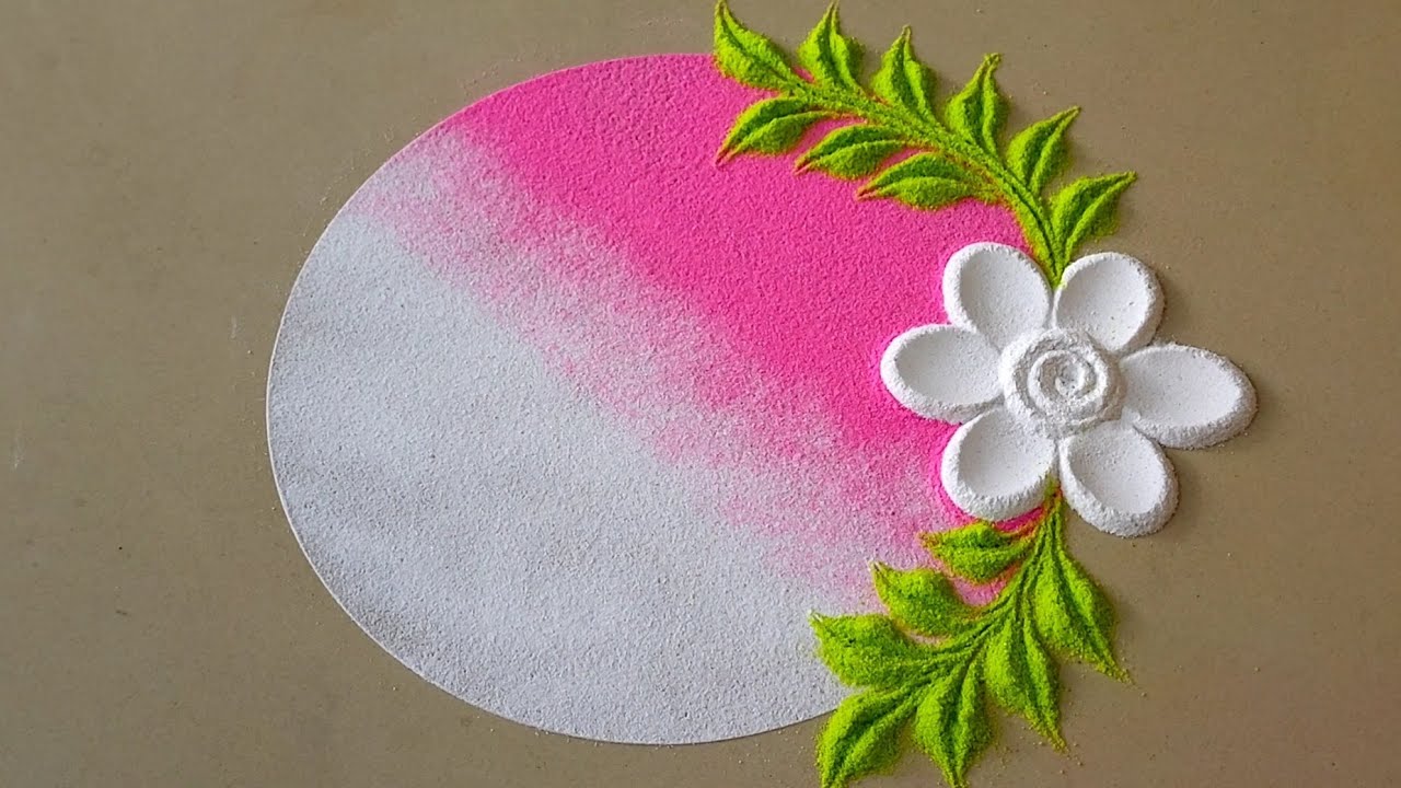 New Easy Dussehra Diwali Rangoli Designs - Blouse Designs