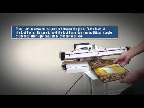 Sealer Sales W-Series Double Impulse Sealer
