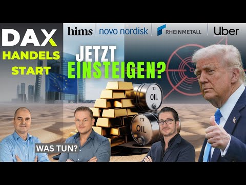 Waffenruhe verkündet - Rallyemodus an? DAX | ÖL | Hims | EURUSD | Uber | Zalando | Rheinmetall | TUI