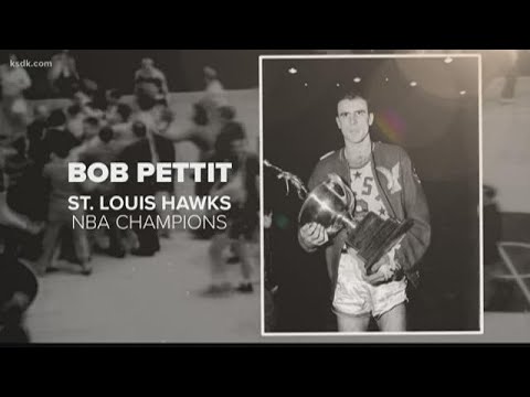 Remembering St. Louis Hawks legend Bob Pettit's historic game in the NBA Finals