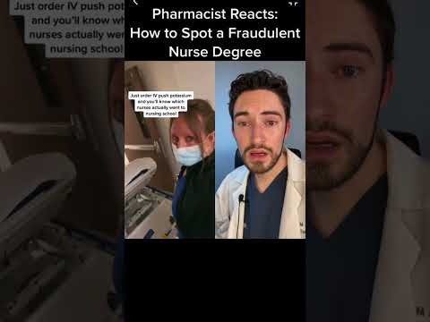 HOW TO SPOT A FAKE NURSE #florida #nurse #nursehumor #hospital #pharmacy #pharmacist