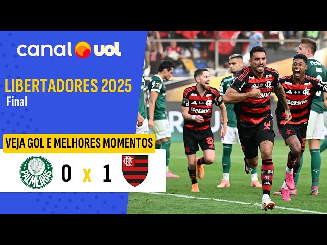 Libertadores: Flamengo vence Palmeiras com herói improvável e é tetra