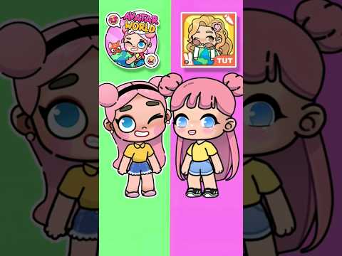 Avatar World VS Tut World. Which is Better?#avatarworld #tocaboca #avatarworldgame