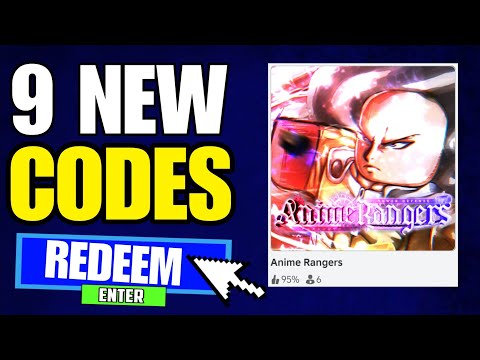 ROBLOX ANIME RANGERS CODES 2024!! | BE QUICKLY |