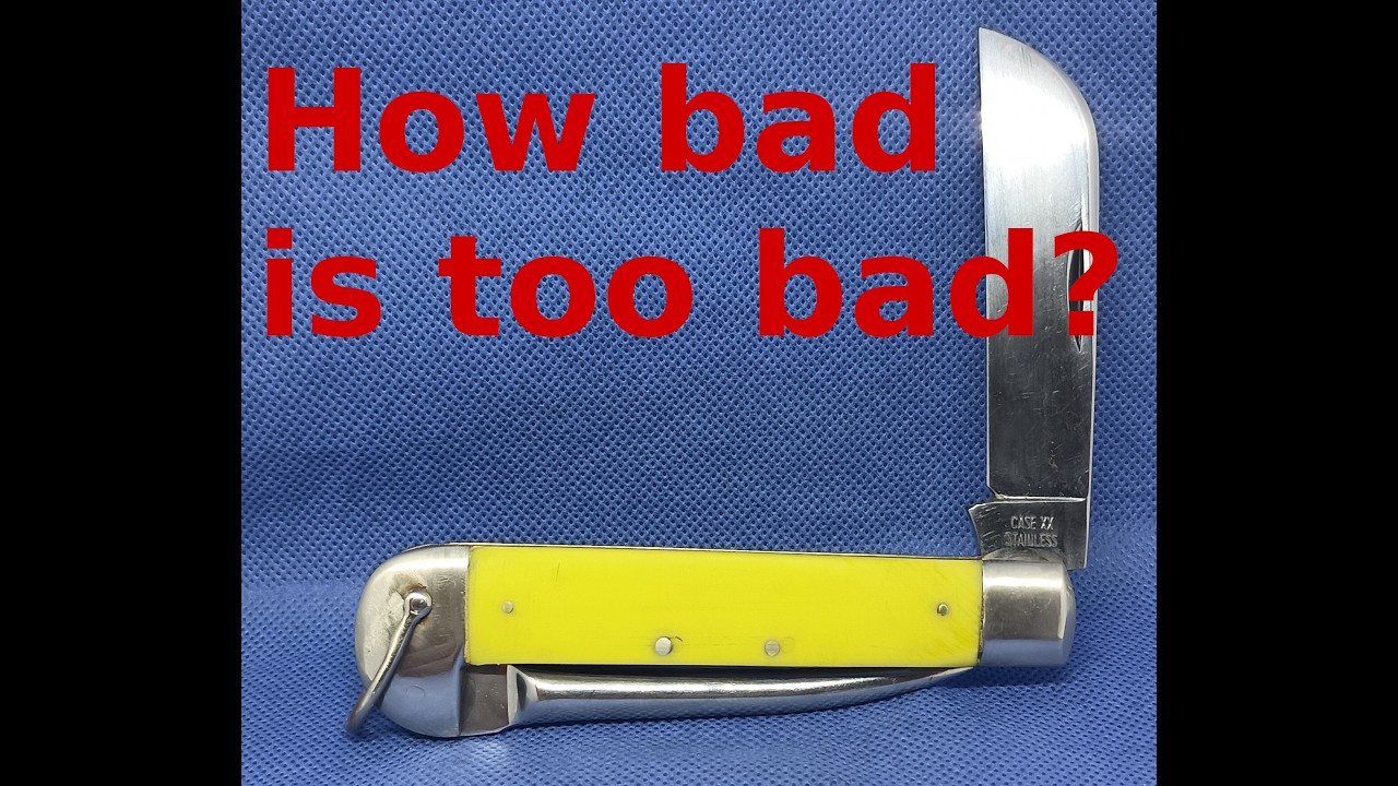 Repair a Case 3264R Rigging knife