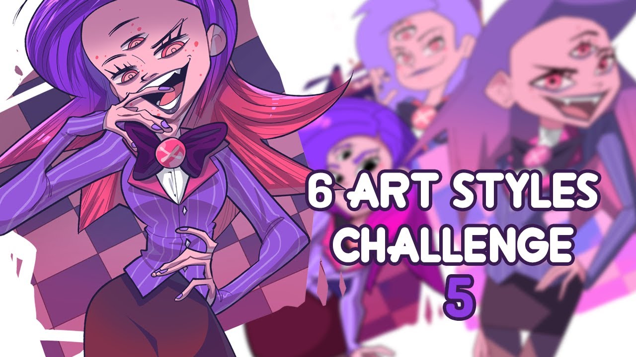 6 art style challenge
