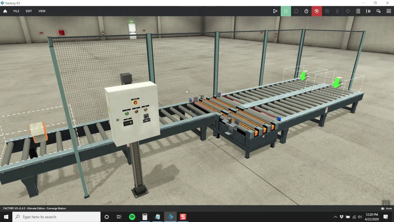 Factory I/O Challenge 3 [Part A]
