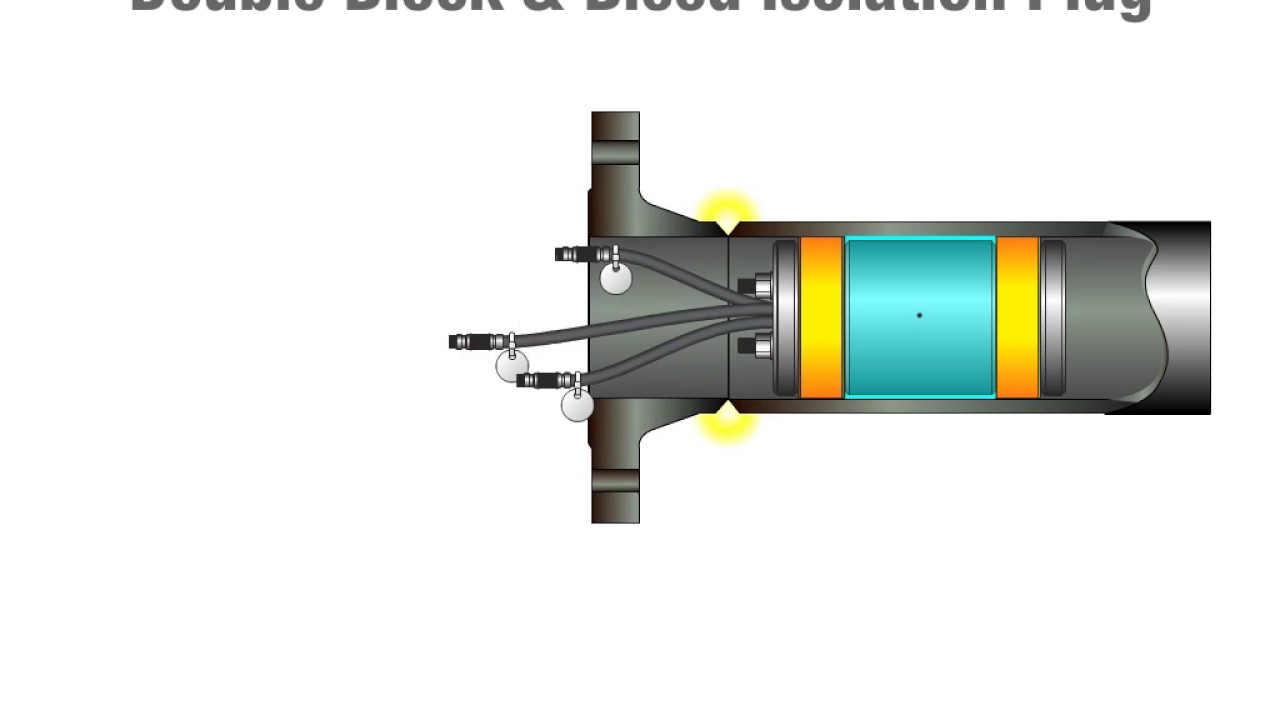 Double Block and Bleed Isolation Plug