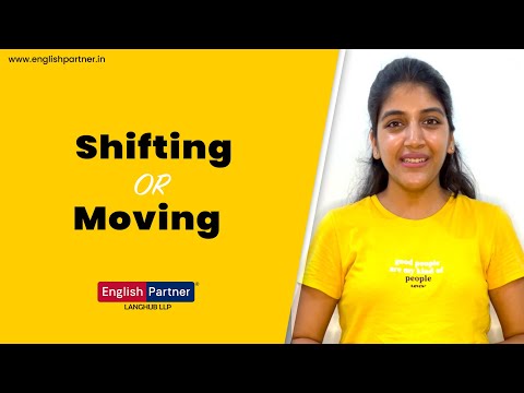 Shifting or Moving | English Partner Hindi | Learn English in Hindi | English Partner