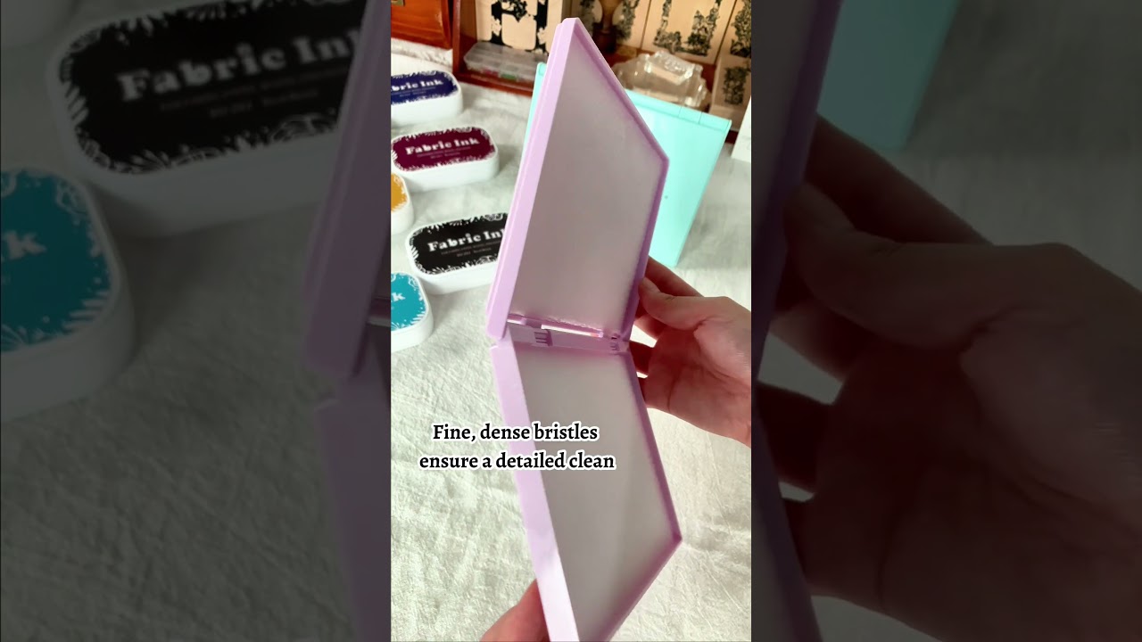 Rubber Stamp Ink Cleaning Mat | A simple and effective tool  #tutorial