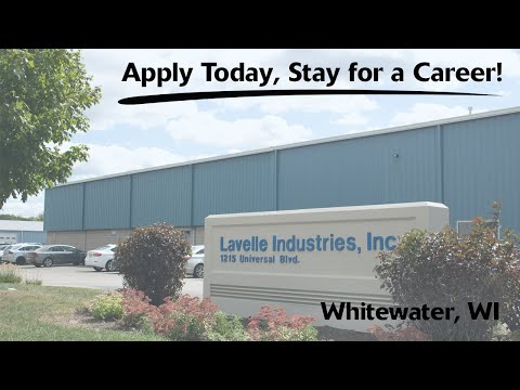 Join the Team - Lavelle Industries, Whitewater, WI