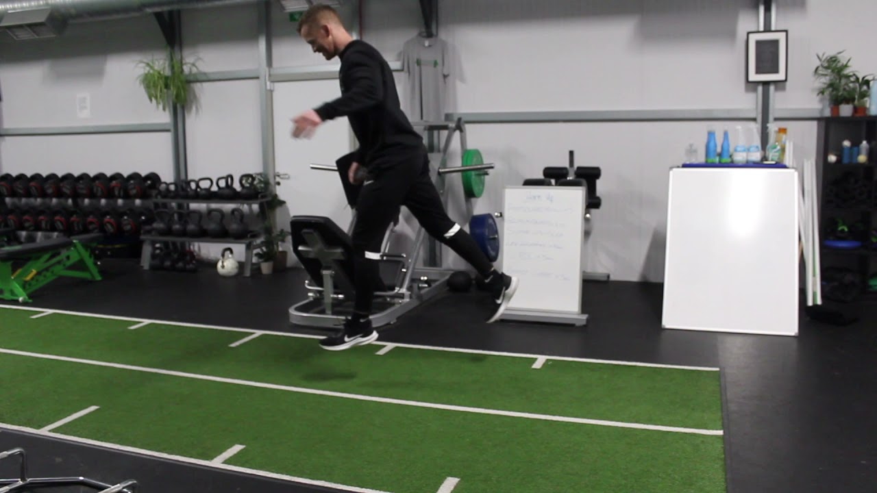 Split Squat Rhythm Jumps