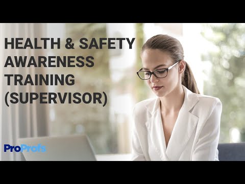 What Is Supervisor Health & Safety Awareness Training? | Course Introduction