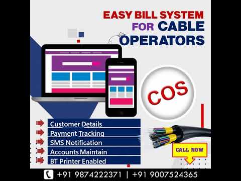 Billing Software for Cable Operators.