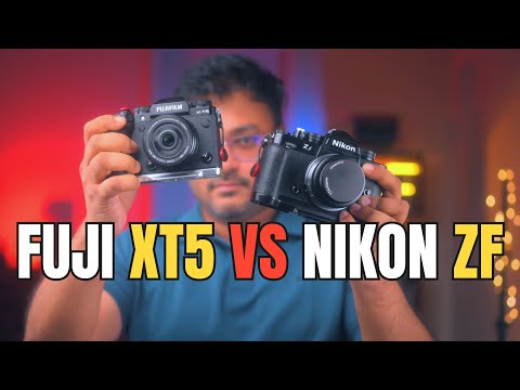 Nikon Zf vs Fuji X-T5