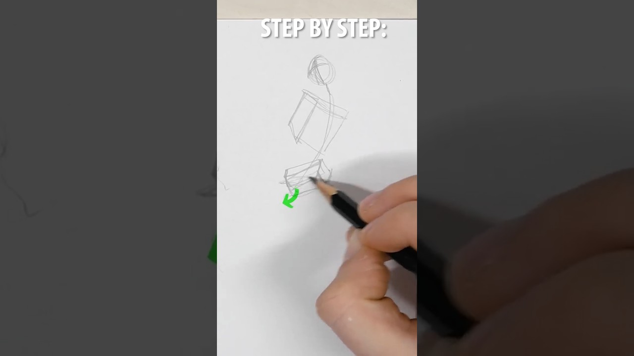 How to invent a pose for your drawing | Tutorial | DrawlikeaSir