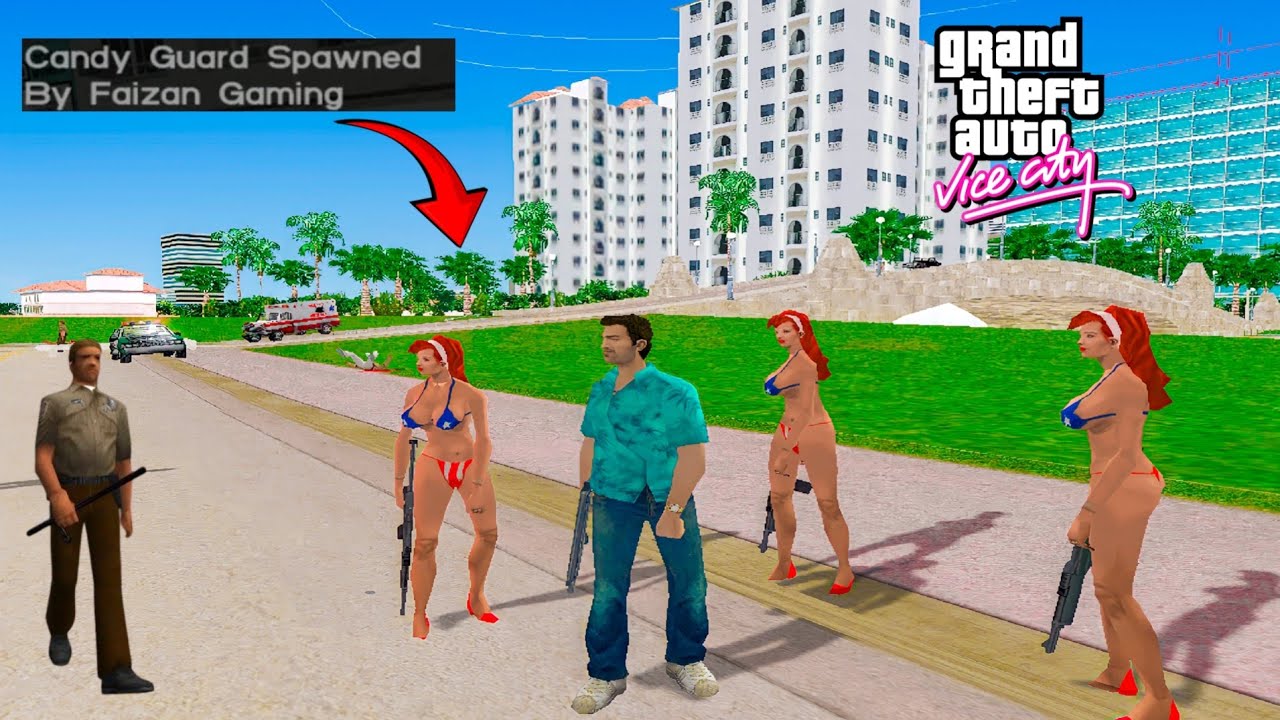 Spawn Candy Suxx Bodyguard 1.0 - GTA: Vice City