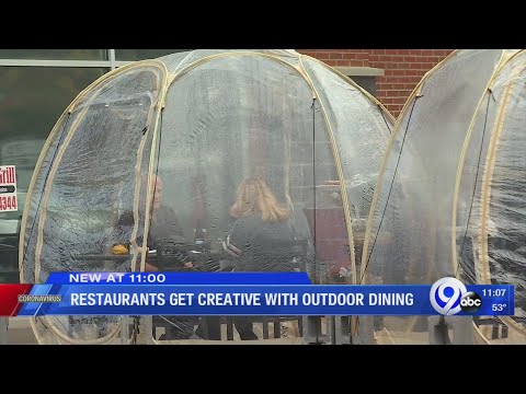 Restaurants get creative with outdoor dining