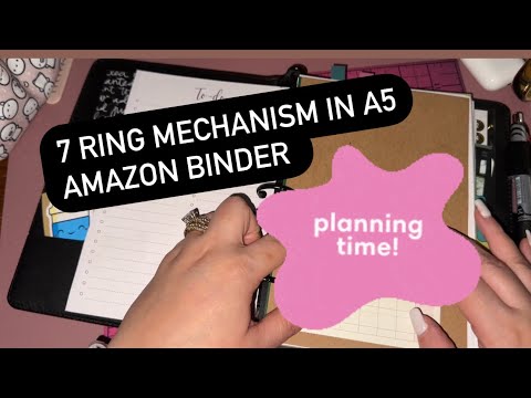 Daytimer/Franklin Covey Classic Size Rings In A5 Cover- 🤔 for August Main System?