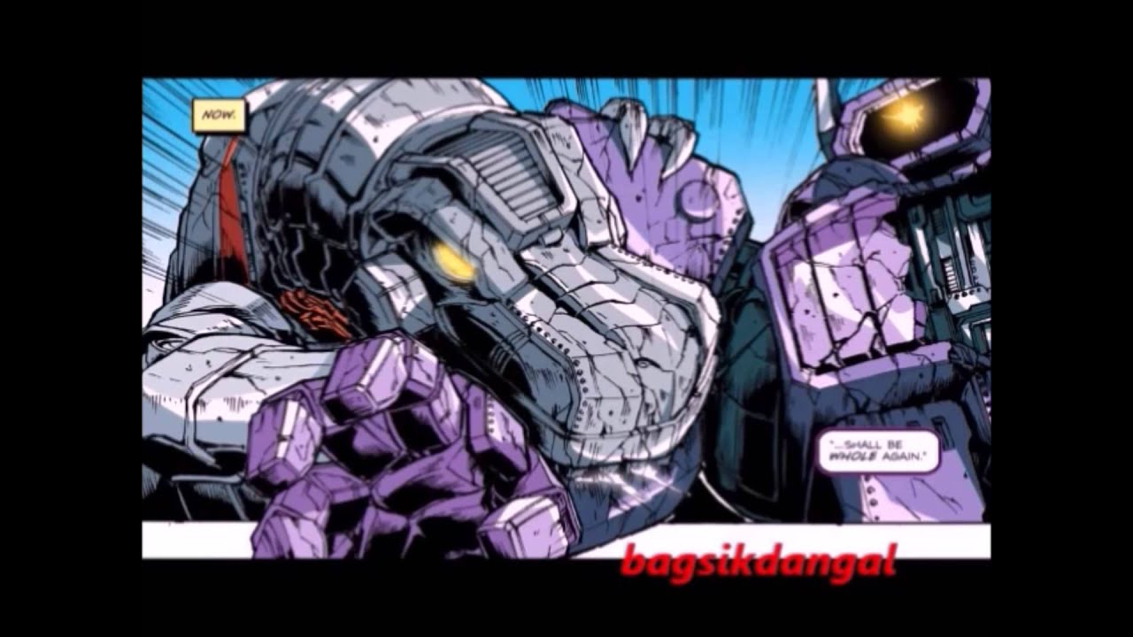 IDW:Grimlock Vs Shockwave!From Maximum Dinobots!